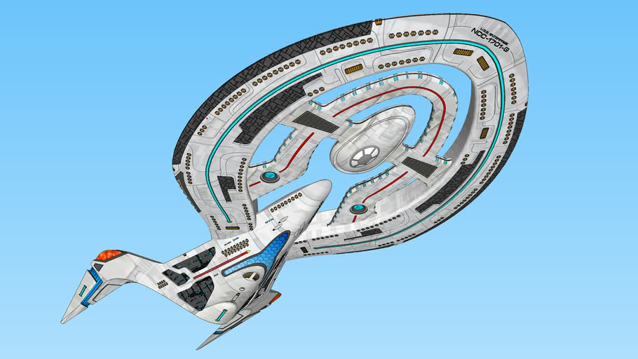 Eternity Class Starship - (Science Build) - USS Enterprise G | 3D Warehouse