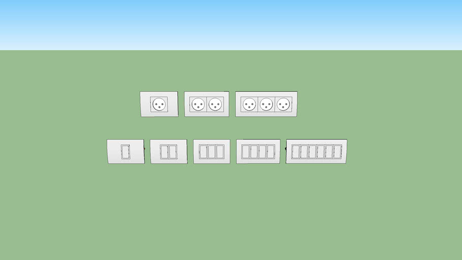 sockets And switches. | 3D Warehouse