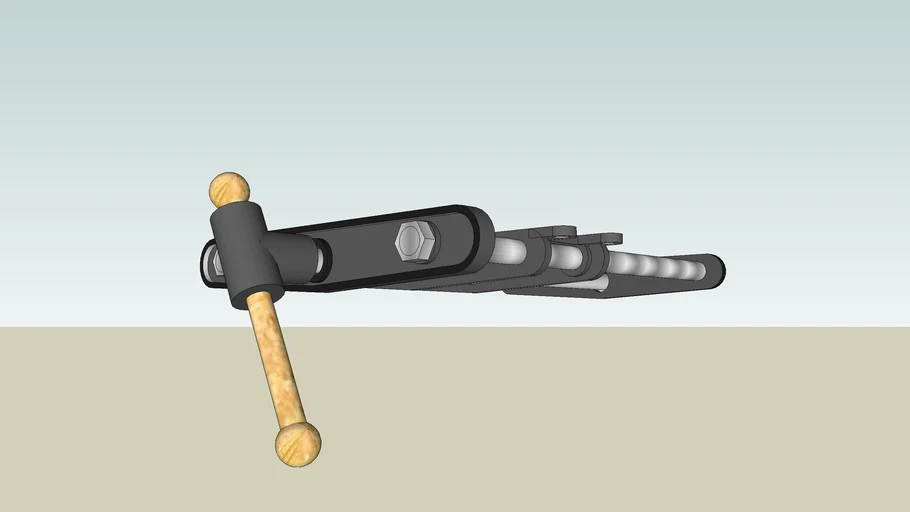 Rockler 12' quick release End Vise | 3D Warehouse