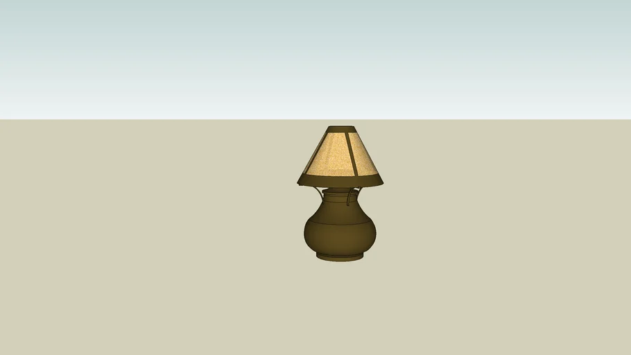 arts and crafts lamp | 3D Warehouse