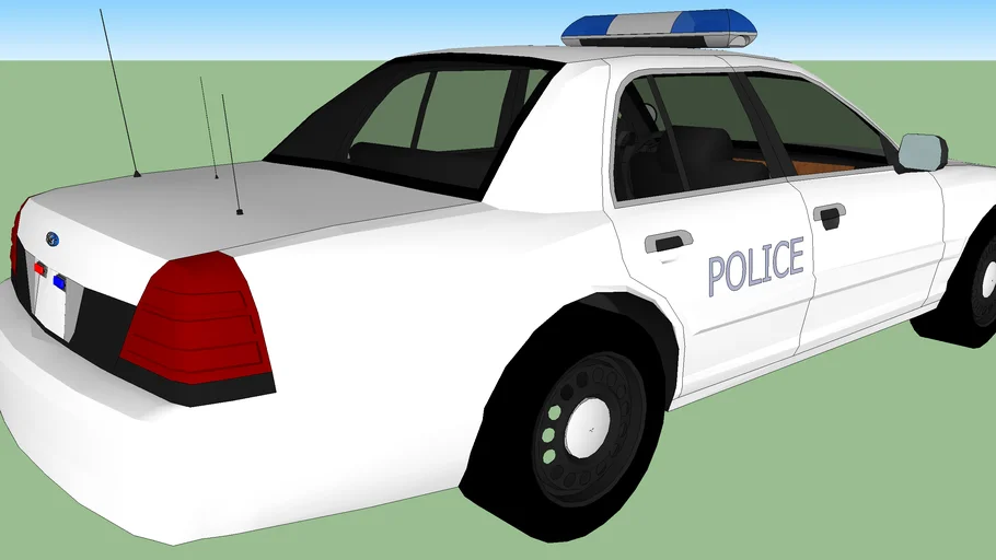 Police car | 3D Warehouse