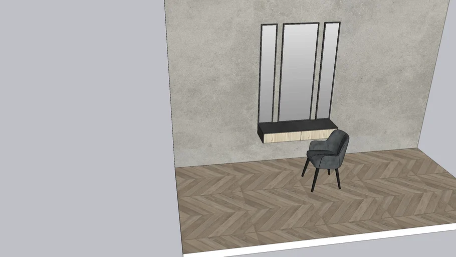 DRESSING TABLE Model-1 | 3D Warehouse