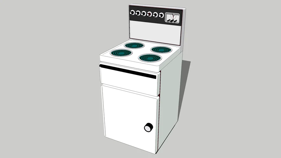 Belling Cooker | 3D Warehouse