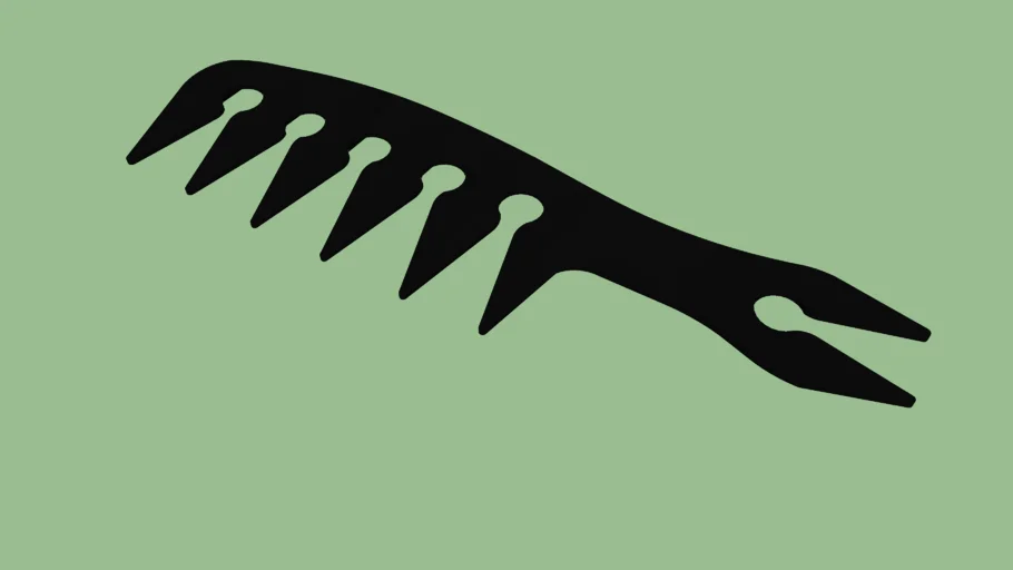 Styling comb 2 | 3D Warehouse