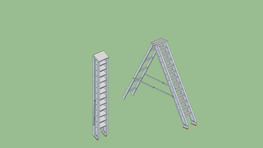 Step Ladder | 3D Warehouse