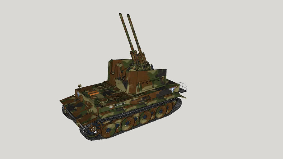 WW2-1947-ADVANCED-GERMAN-MOBILE-AA-88-FLAK-UNIT | 3D Warehouse