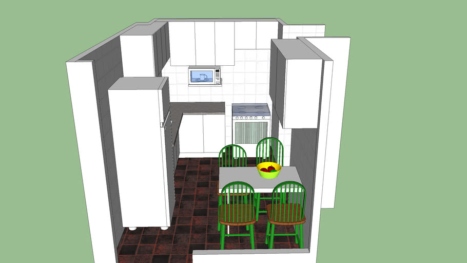 small kitchen | 3D Warehouse