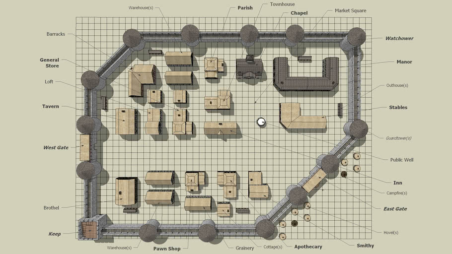 Pueblo | 3D Warehouse