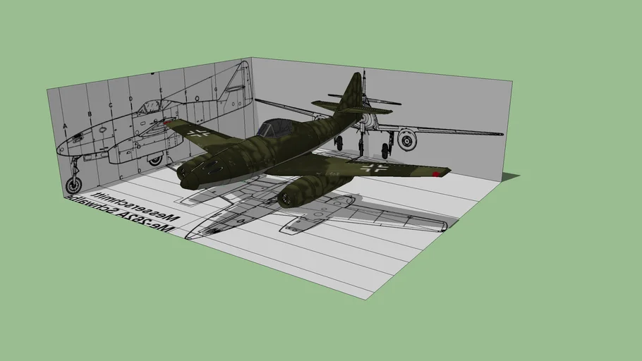 me 262 Schwalbe | 3D Warehouse