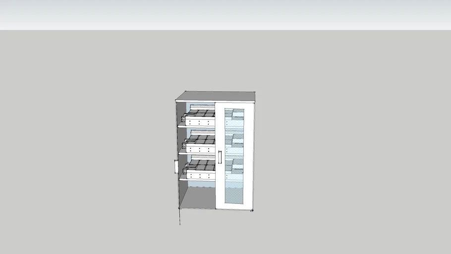 K-Systems G185 Benchtop Incubator in Cabinet | 3D Warehouse