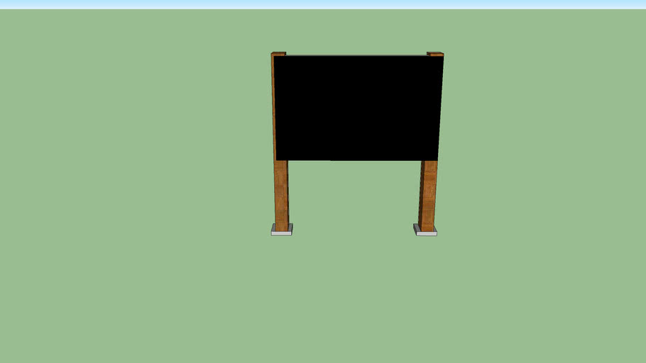 Papan Informasi | 3D Warehouse