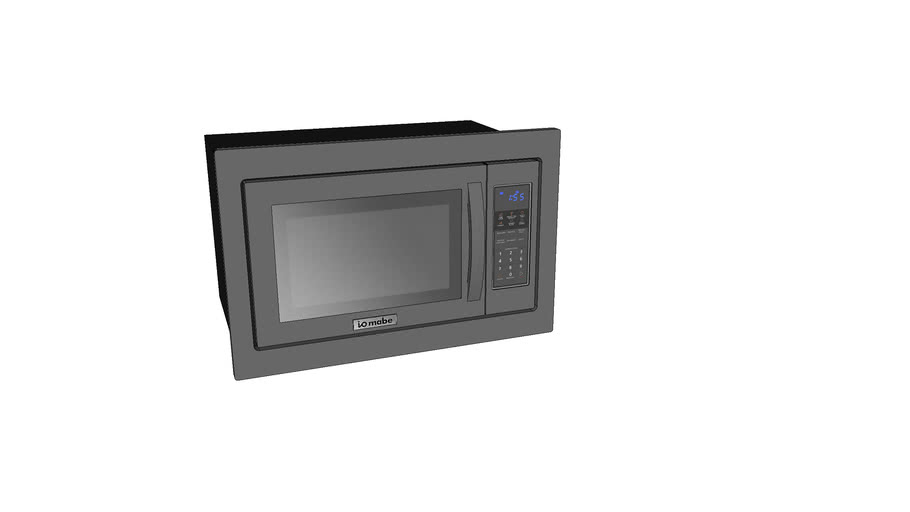 Microondas Empotrable iomabe Trim Acero Inoxidable io mabe | 3D Warehouse