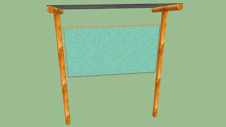 letrero ecologico | 3D Warehouse