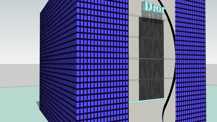 Dior, building | 3D Warehouse