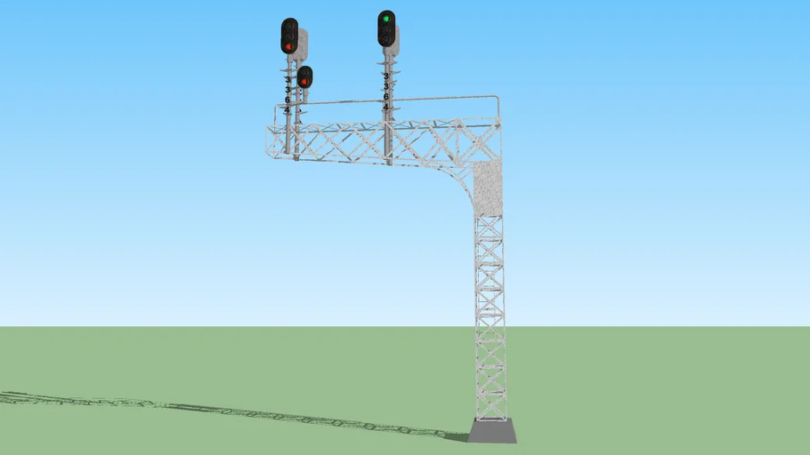 SOU signal gantry | 3D Warehouse