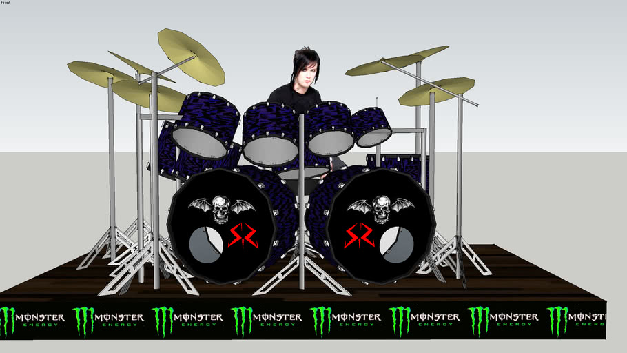 Avenged Sevenfold Drum Set
