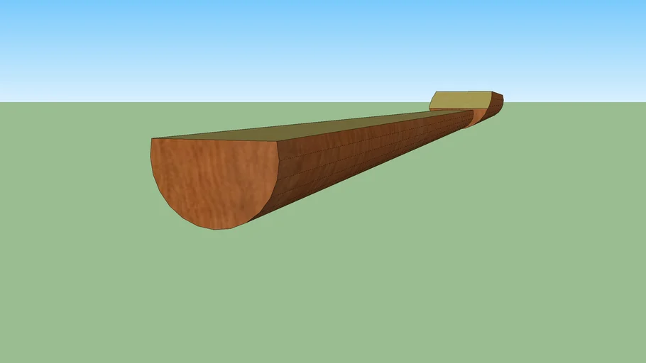 Log double 32' | 3D Warehouse