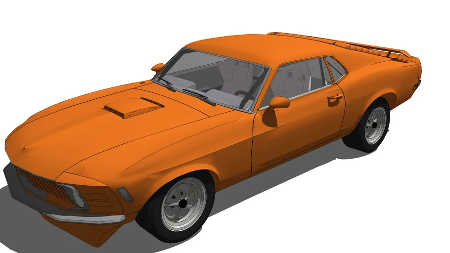 Ford Mustang Boss 302 Race Driver GRiD | 3D Warehouse