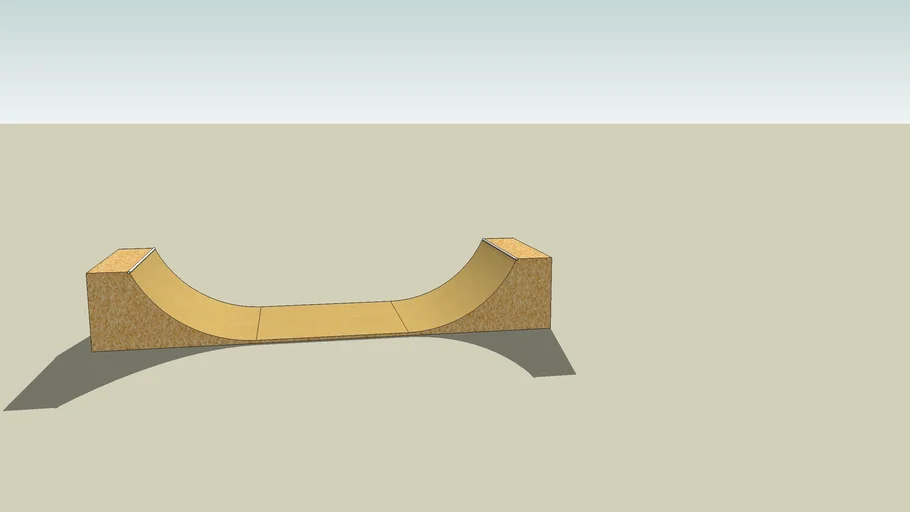 Half pipe | 3D Warehouse