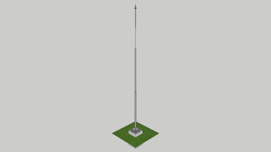 Lightning Protection Pole | 3D Warehouse