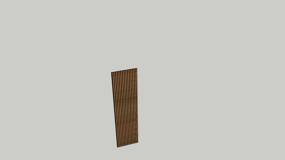 Akustikpaneel / acoustic panel | 3D Warehouse