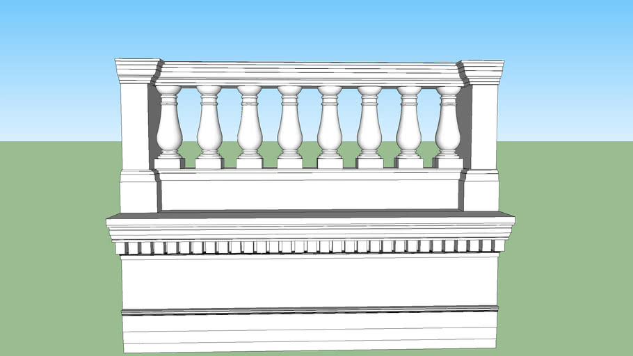 balustrade | 3D Warehouse