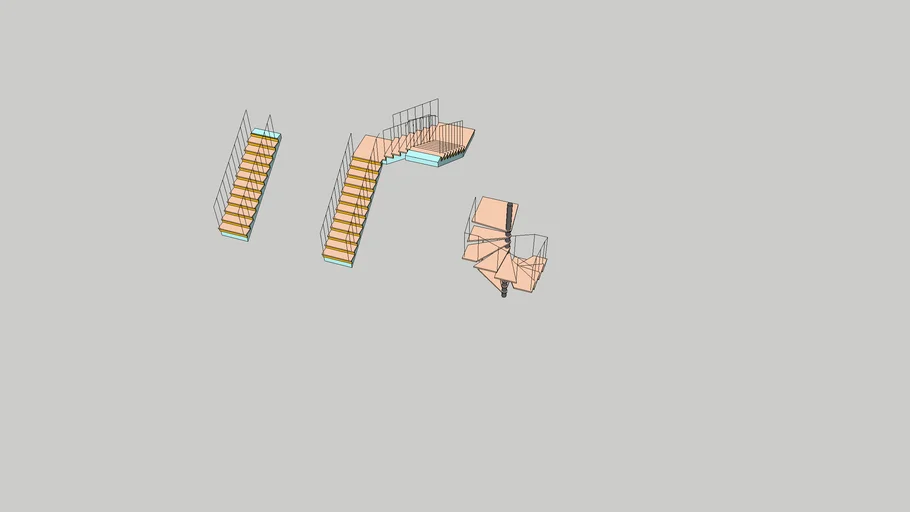 stairs | 3D Warehouse