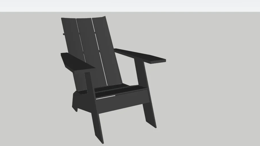 Loll Adirondak | 3D Warehouse