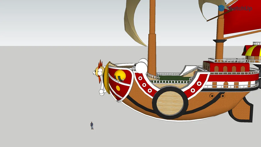 The Thousand Sunny. | 3D Warehouse