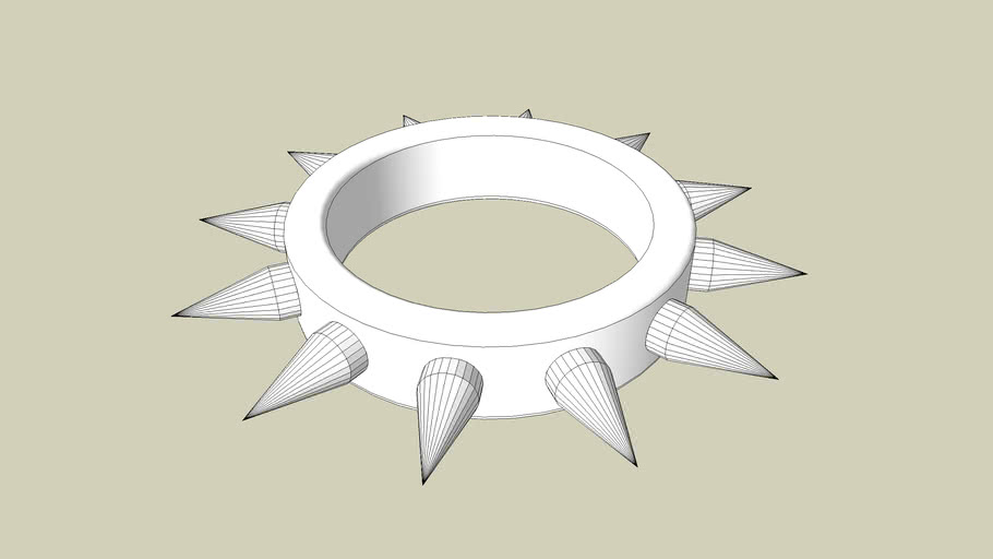 Spike Ring | 3D Warehouse