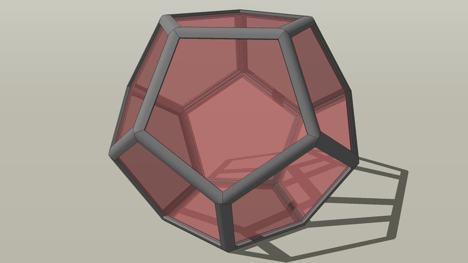 Dodecahedron glazed | 3D Warehouse