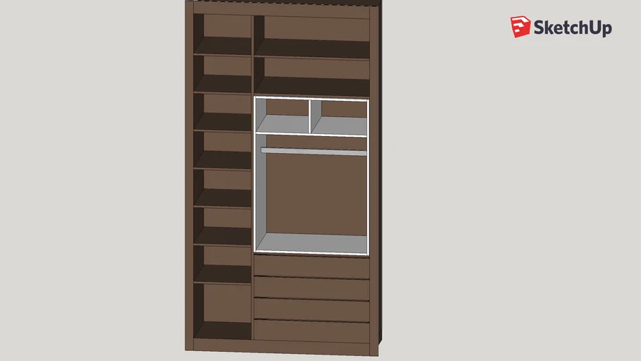 Children's wardrobe | 3D Warehouse