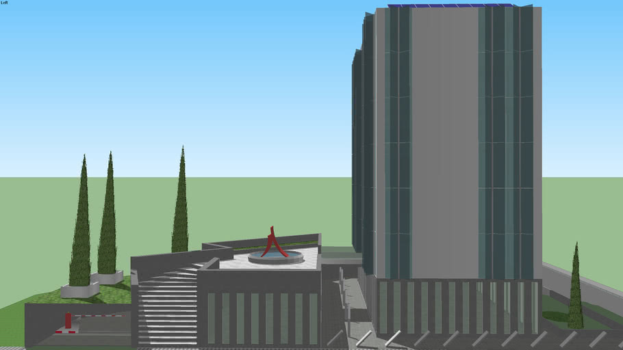 modern office building | 3D Warehouse