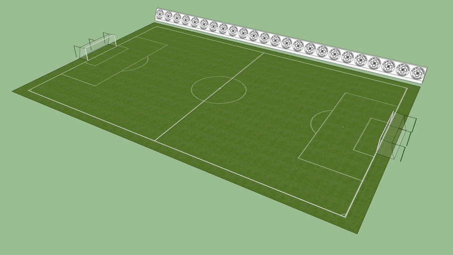 cancha de futbol | 3D Warehouse