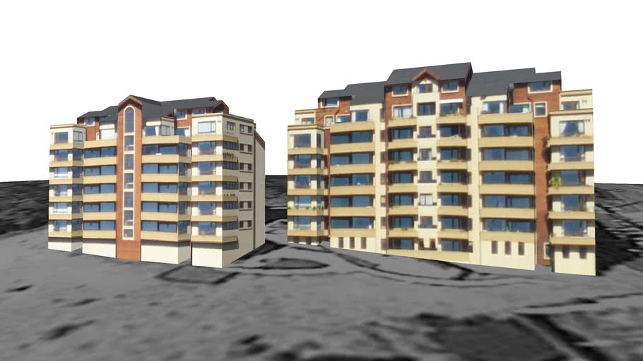 Edificios Terrazas del Lago | 3D Warehouse