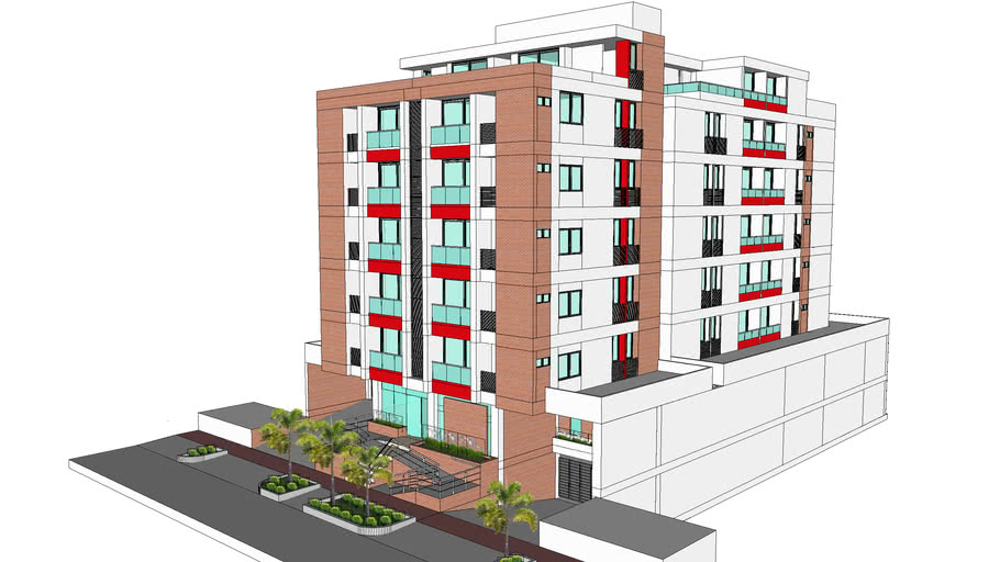Edificio de Apartamentos | 3D Warehouse
