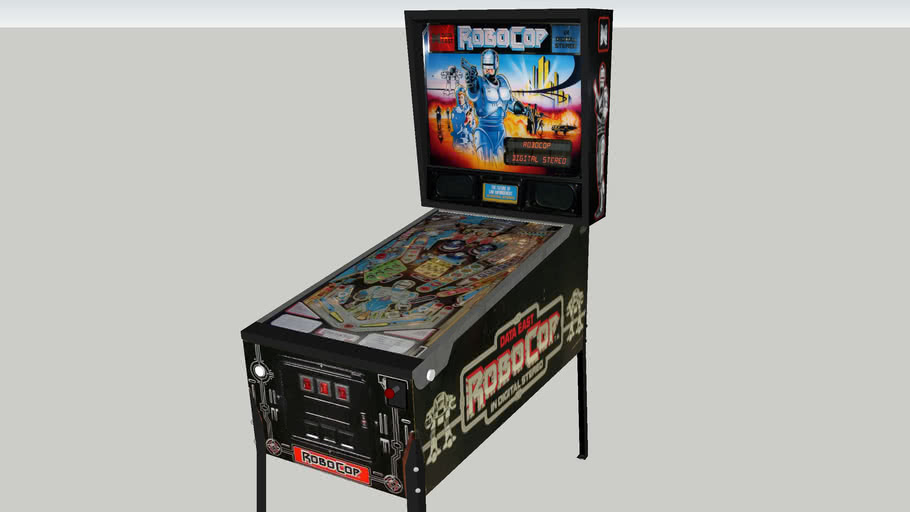 Robocop pinball machine | 3D Warehouse