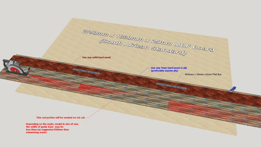 CIRCULAR SAW GUIDE | 3D Warehouse