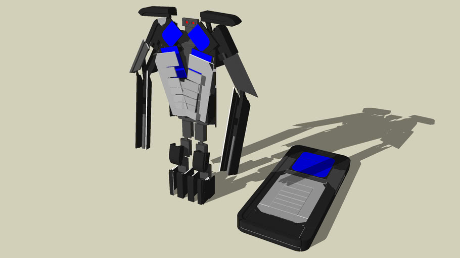 cell phone transformer | 3D Warehouse