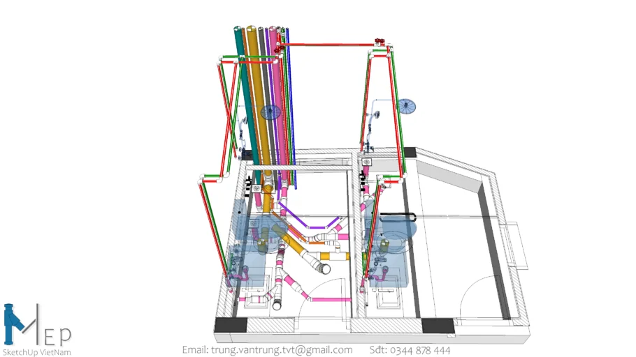 MEP.WC.01 | 3D Warehouse
