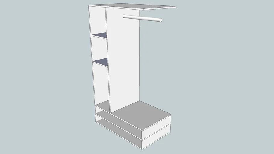 Utility Room Storage Rack | 3D Warehouse