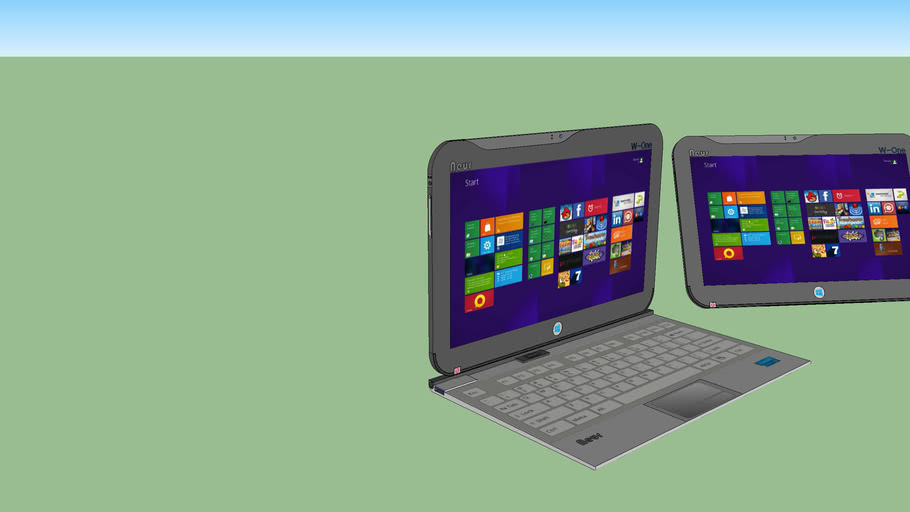 Neur W-One Tablet | 3D Warehouse