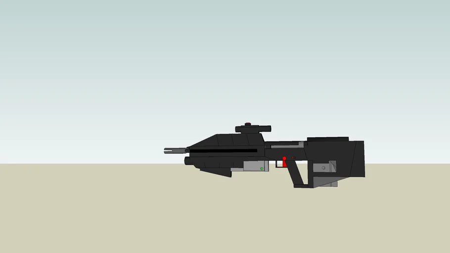Halo Assault Rifle/Battle Rifle | 3D Warehouse