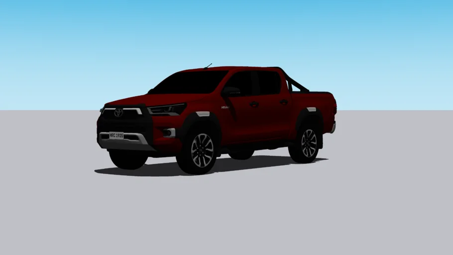 2021 Toyota Hilux Invincible/Conquest Facelift | 3D Warehouse