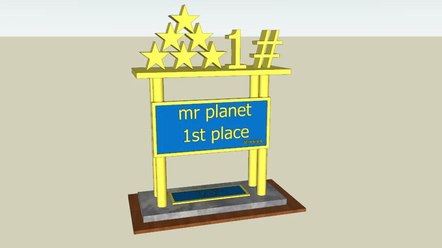 Trophy | 3D Warehouse