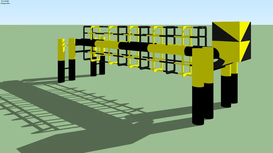 Boom gate | 3D Warehouse