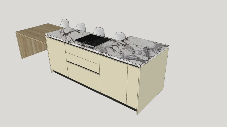 Kitchen island | 3D Warehouse