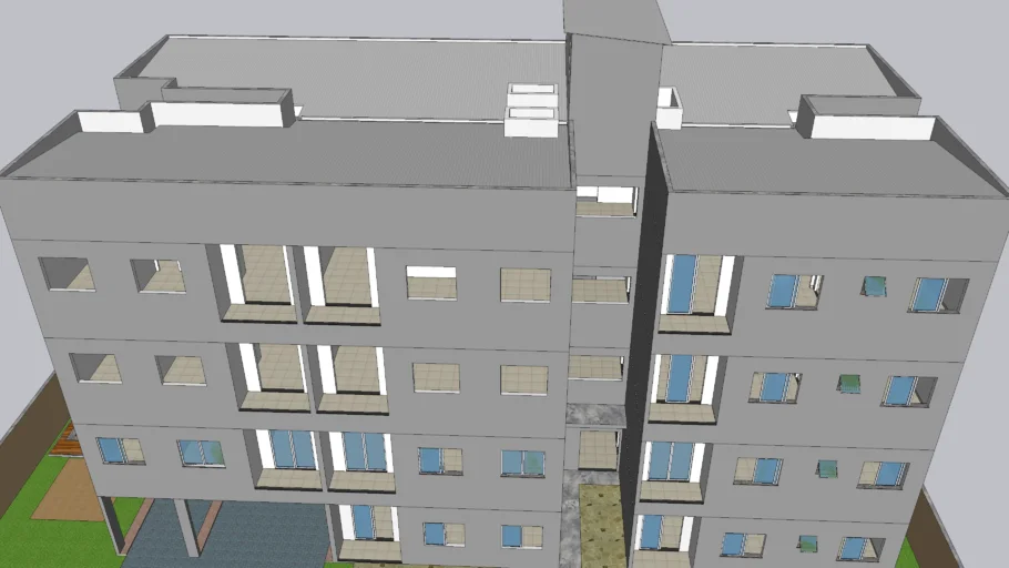 Predio 4 pav. | 3D Warehouse