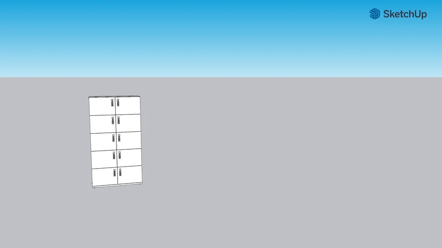 Heartwork Building Block Lockers | 3D Warehouse
