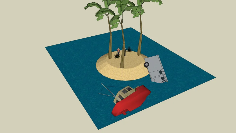 Island | 3D Warehouse